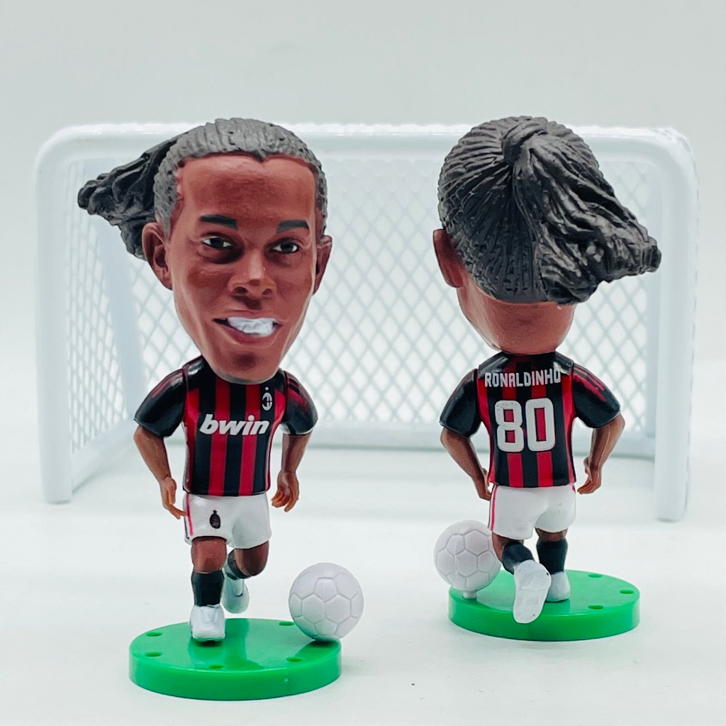 SOCCERWE Muñecas De Fútbol Jugador De Milán Ronaldinho Nesta Maldini ...