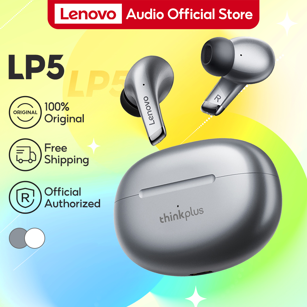 Lenovo Thinkplus LP5 True Wireless Bluetooth 5.0 Earphone TWS Touch Control Auriculares Manos ...