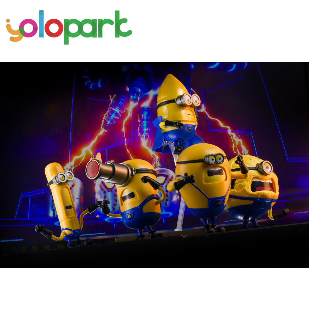 kit De Modelo Despicable Me 4 Mega Minions YOLOPARK AMK Series Minion ...