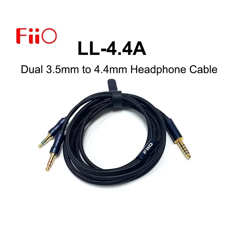 FiiO LL-4.4A Cable De Auriculares Doble De 3,5 Mm A 4,4 Equilibrado ...