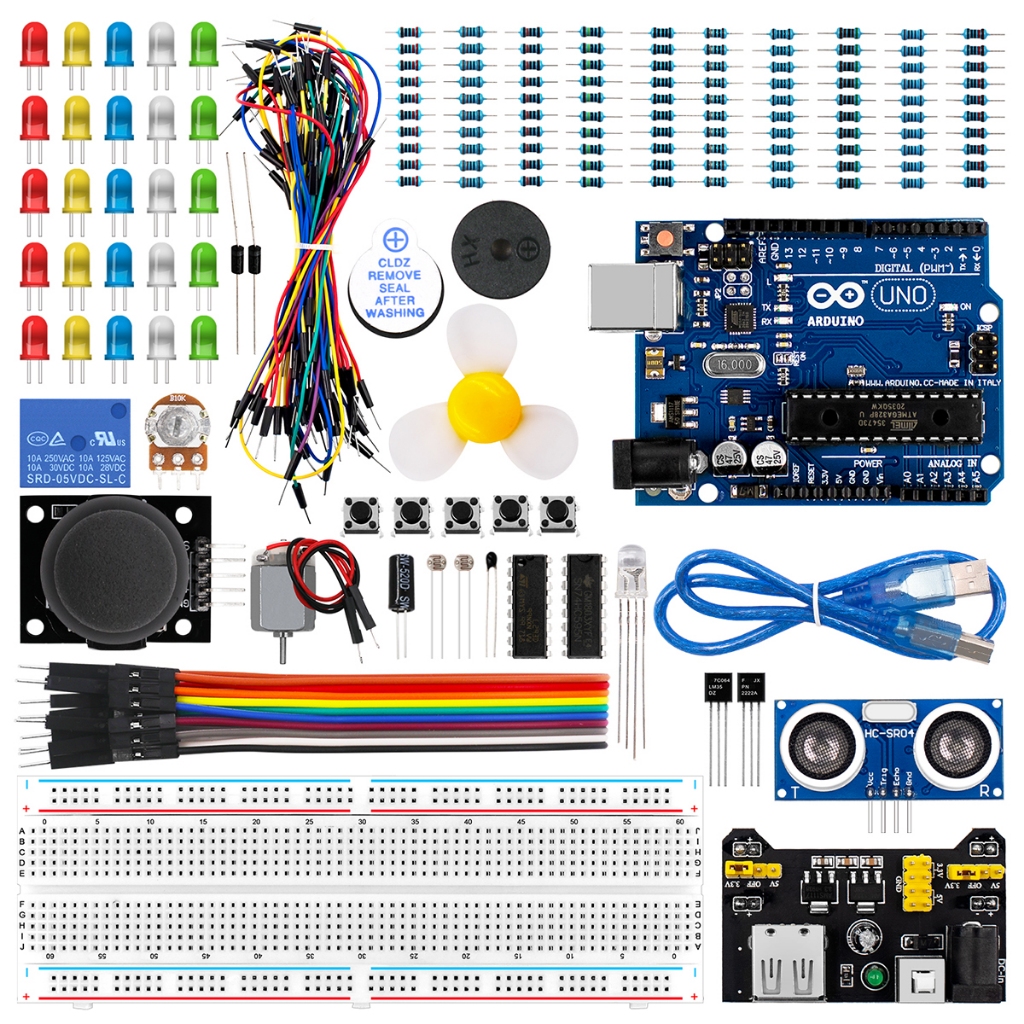 Kit De Inicio Básico LAFVIN Con Placa Controladora R3 , LED ...