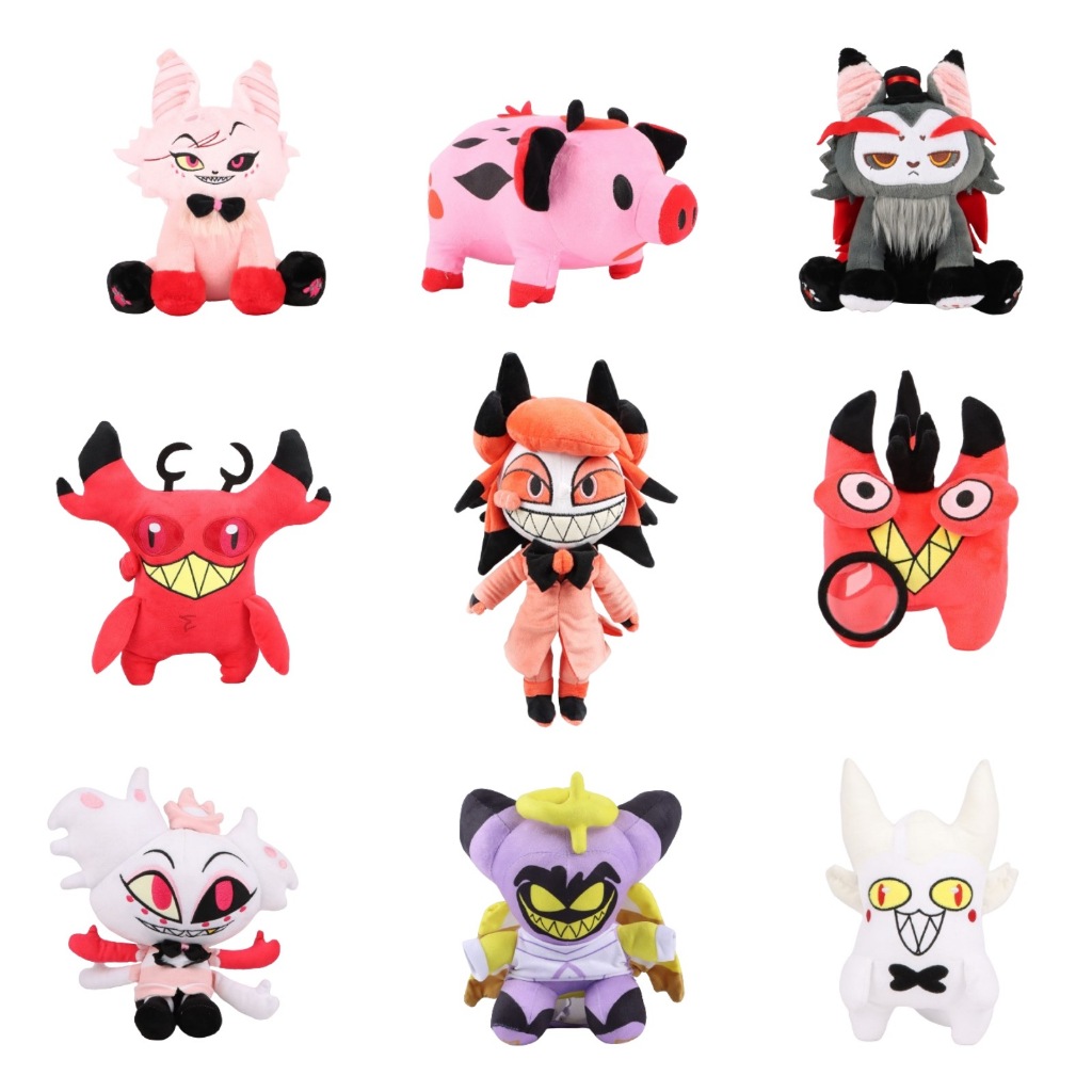 Nueva Hazbin Hotel Hell Inn Alastor Muñeca Anime Que Rodea Los Juguetes ...