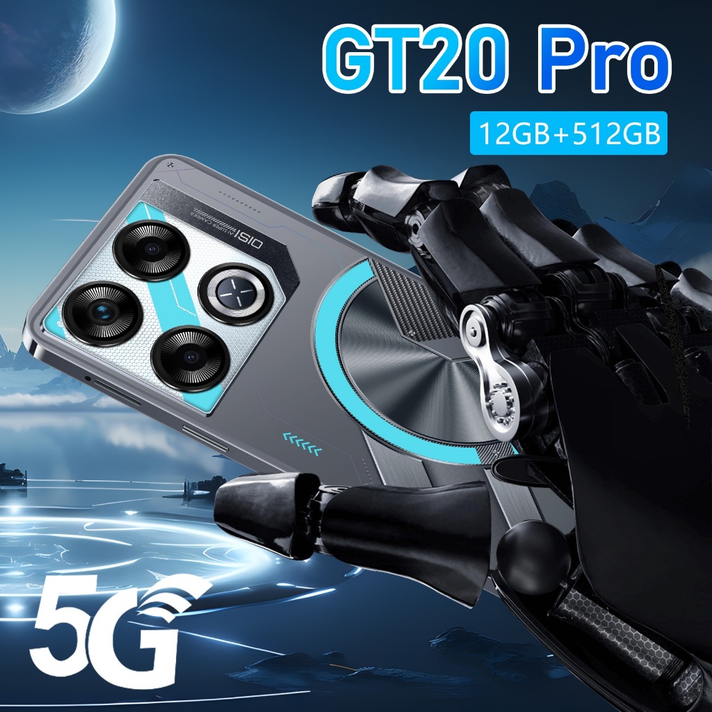 GT20 Pro 4G/5G Smartphone 6.7 Ultra Claro Pantalla Completa Teléfono ...