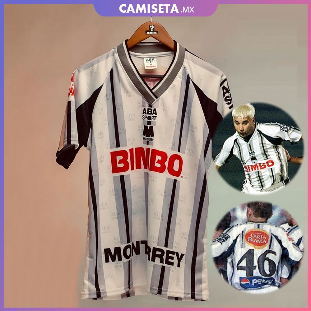 1998-1999 Retro Jersey Monterrey Rayados Especial Camisas De Fútbol ...