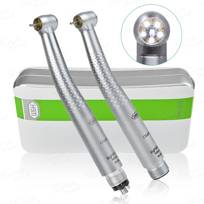 Dental 5 LED De Alta Velocidad Pieza De Mano Consejos De Dentista E-Generador Turbina De Aire 2/ ...