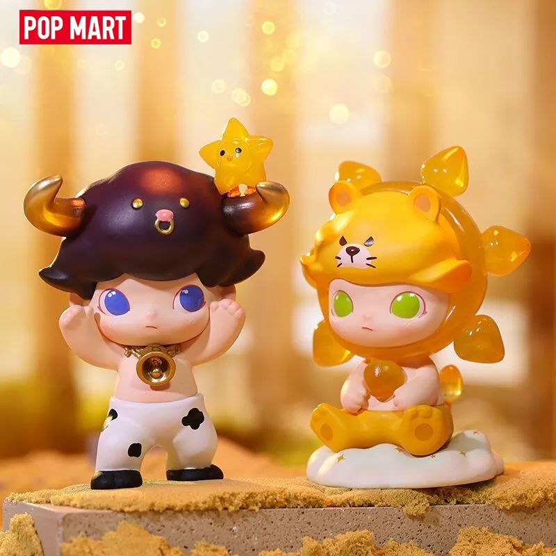 POP MART Dimoo Serie Del Zodiaco Figura De Acción Decoración De ...
