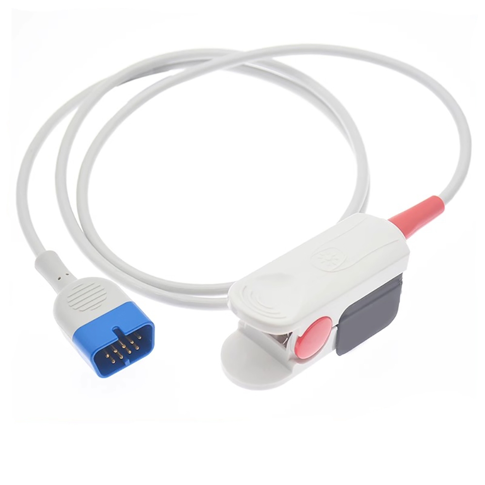 Cable De Sensor De Spo2 Para Monitor De Oxímetro De Pulso , Compatible ...