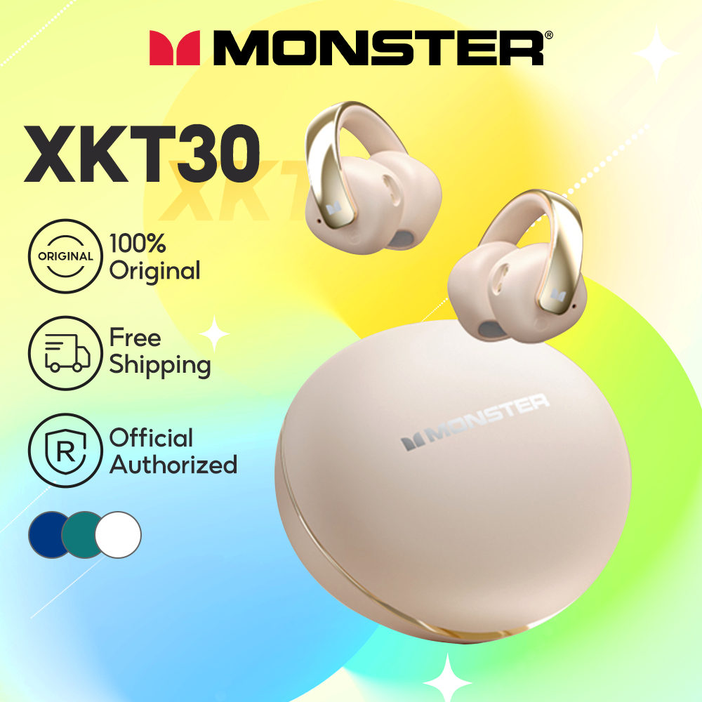 Monster XKT30 Auriculares Inalámbricos BT 5.4 Tipo Clip De Oreja HIFI ...