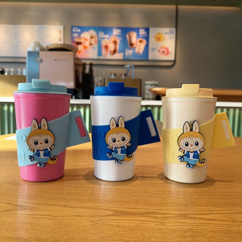thermos Termo POPMART Labubu , Taza De Agua De Acero Inoxidable , De ...