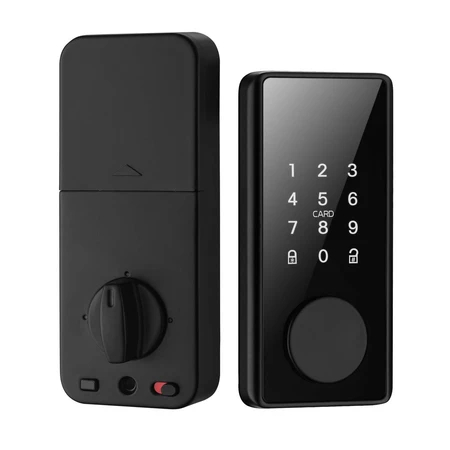 Cerradura Digital Inteligente Deadbolt Cerraduras De Tuya Bluetooth App Y TT Biométrica Huella ...
