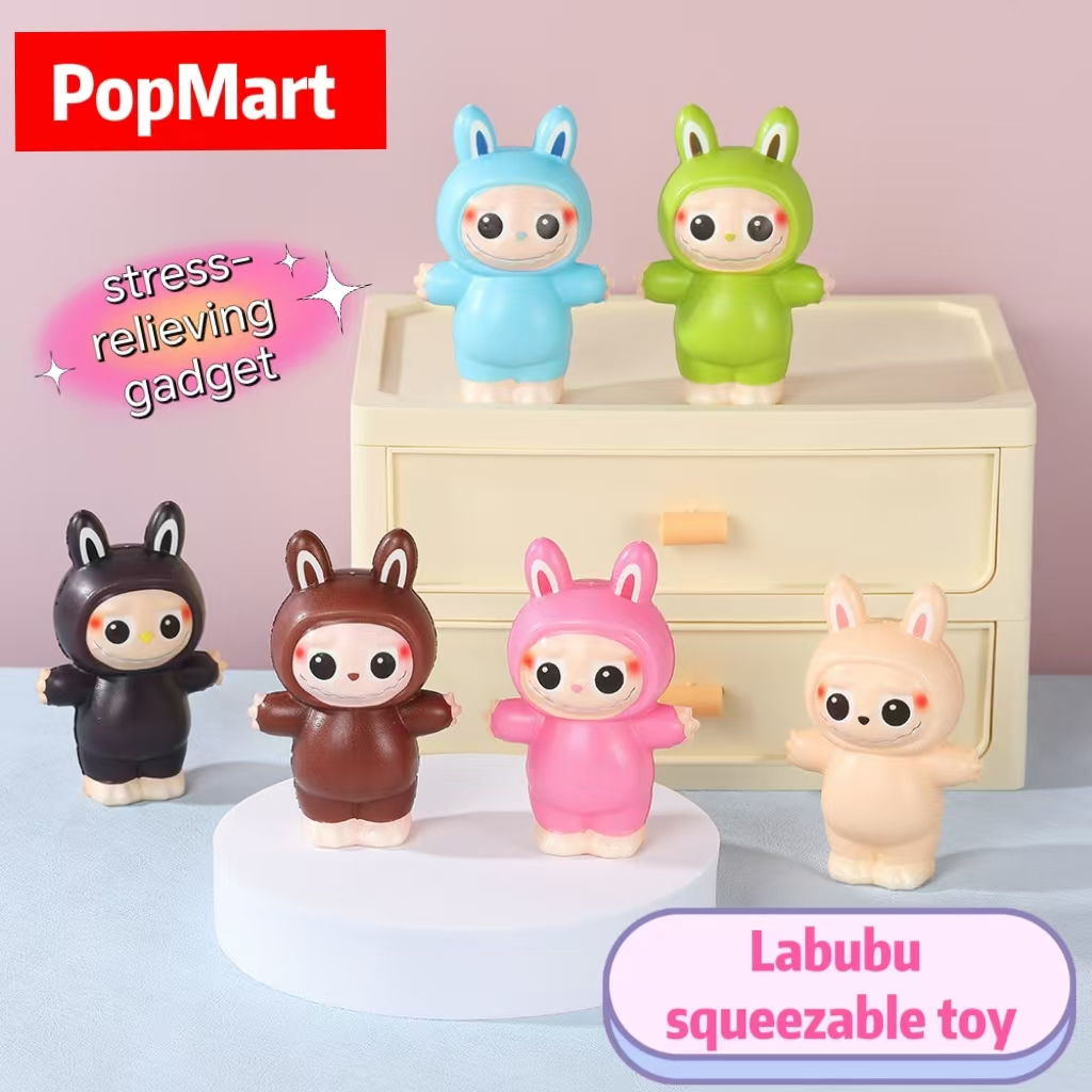 Pop Mart Labubu Exprimible Para Aliviar El Estrés Y La Primavera ...