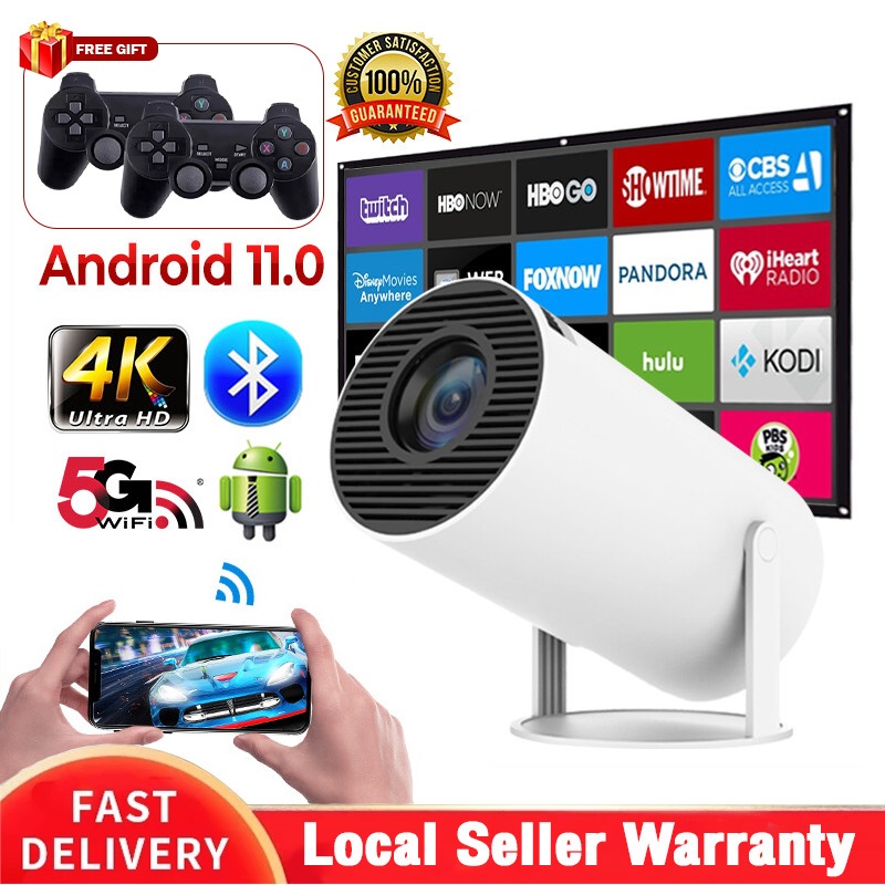 Proyector Mini HY300 Inalámbrico Pro Wifi Bluetooth Cine Android ...