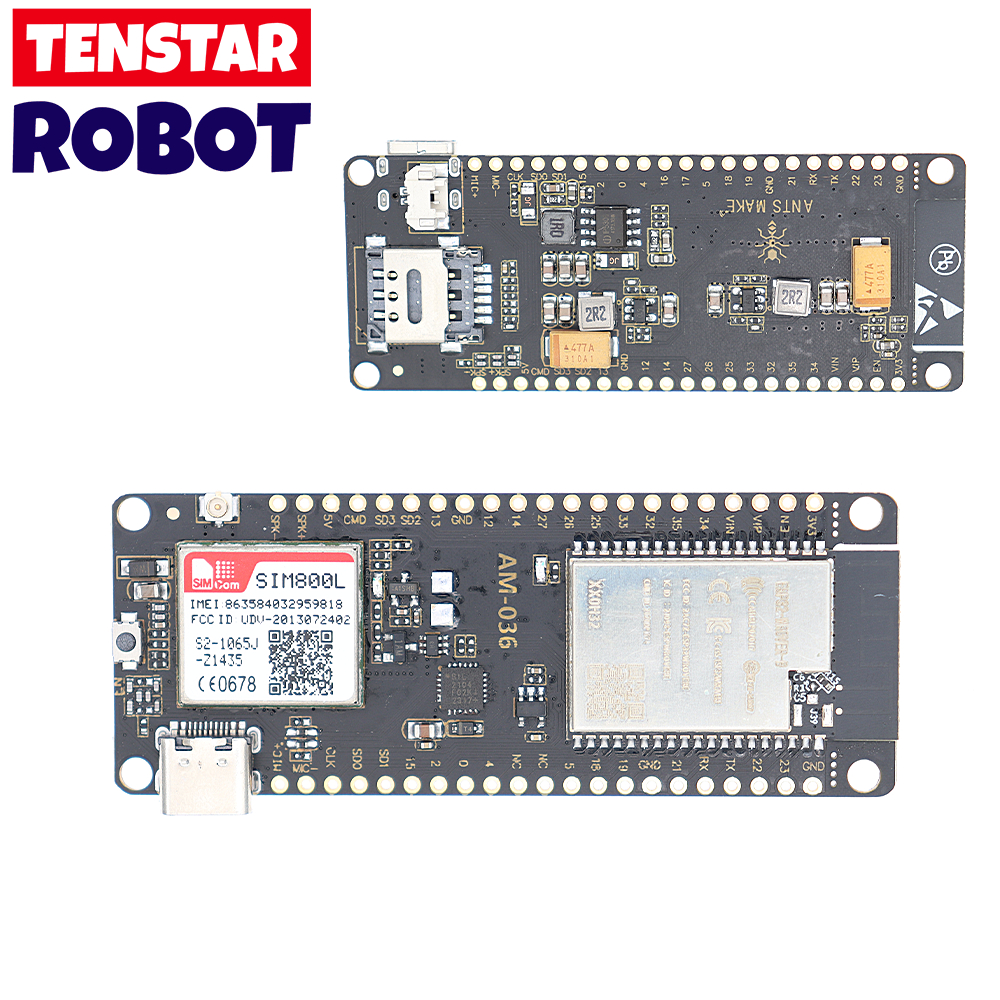 T-Call SIM800L ESP32 Tarjeta De Desarrollo De Módulo Inalámbrico Con SIM De Antena GPRS | Shopee ...
