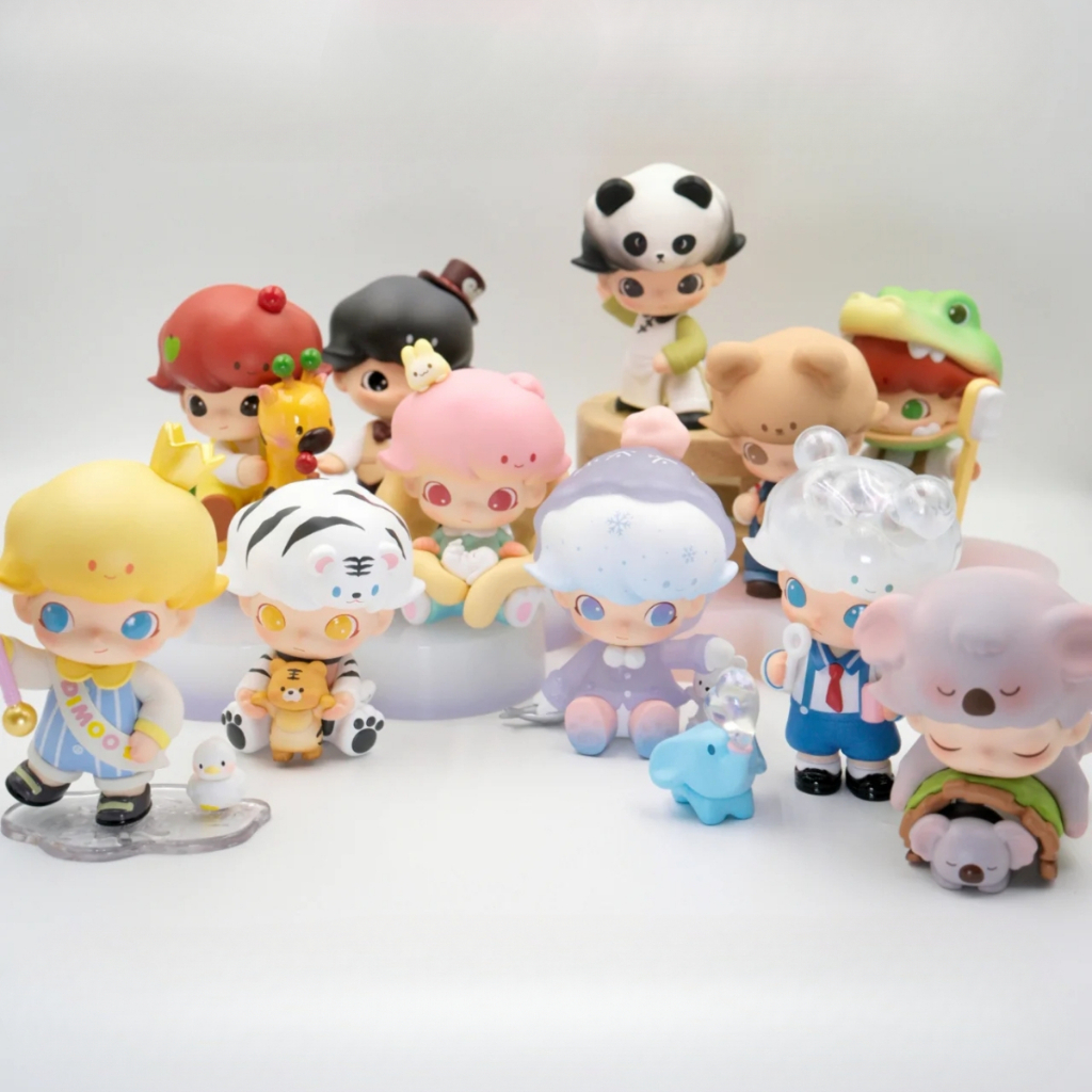 POPMART dimoo Serie Reino Animal Caja Ciega Conjunto Completo Ocultar ...