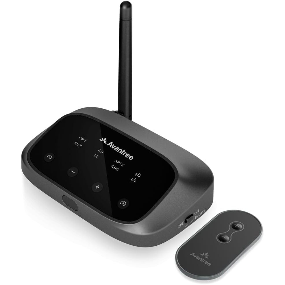 Avantree Oasis Plus 2 [Versión 2025]-Transmisor Bluetooth 5.3 Para TV ...