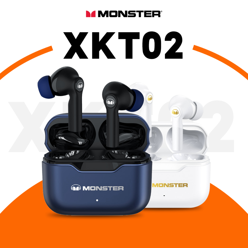 Monster XKT02 Auriculares Inalámbricos Verdaderos Bluetooth IPX5 Gaming ...
