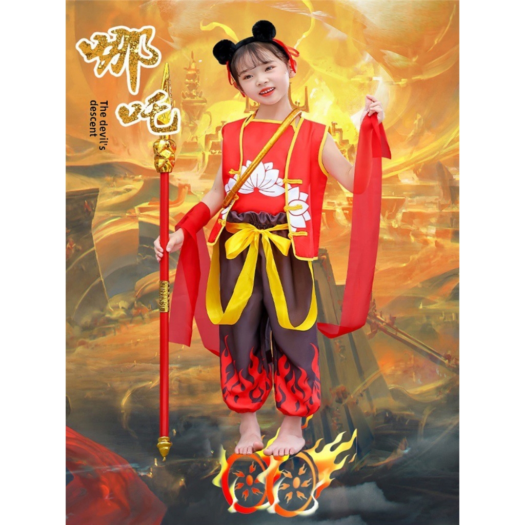 Animes De Dibujos Animados Ne Zha Mo Tong Nao Hai Cosplay Ropa De ...