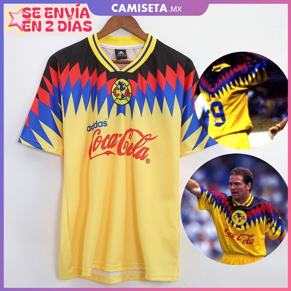 1995 Retro Jersey Club America Local Camisas de Futbol | Shopee México