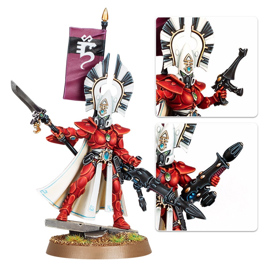 Eldar Aeldari Autarch-Resina De Producto Sin Pintar Y Montar | Shopee ...