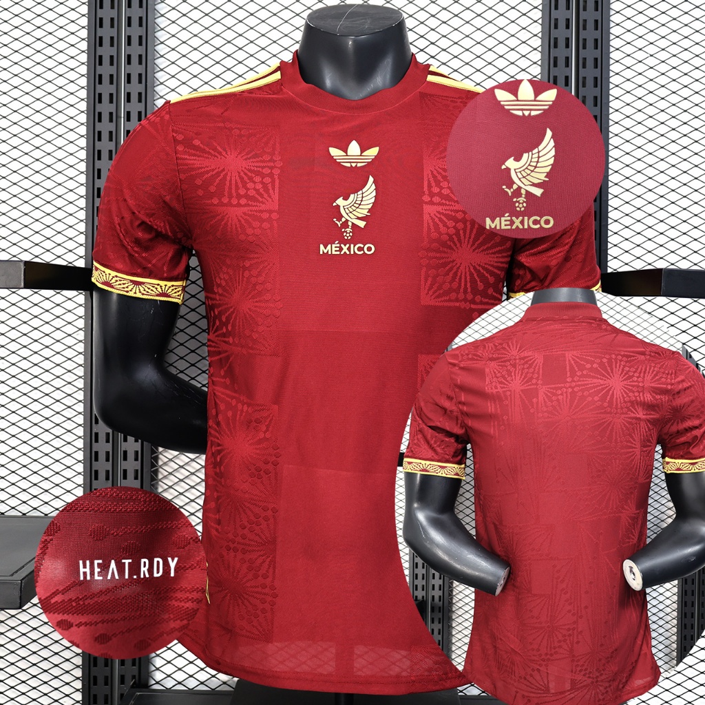 2025-26 Jersey México Jersey Edición Copa Oro Rojo De Camiseta De ...