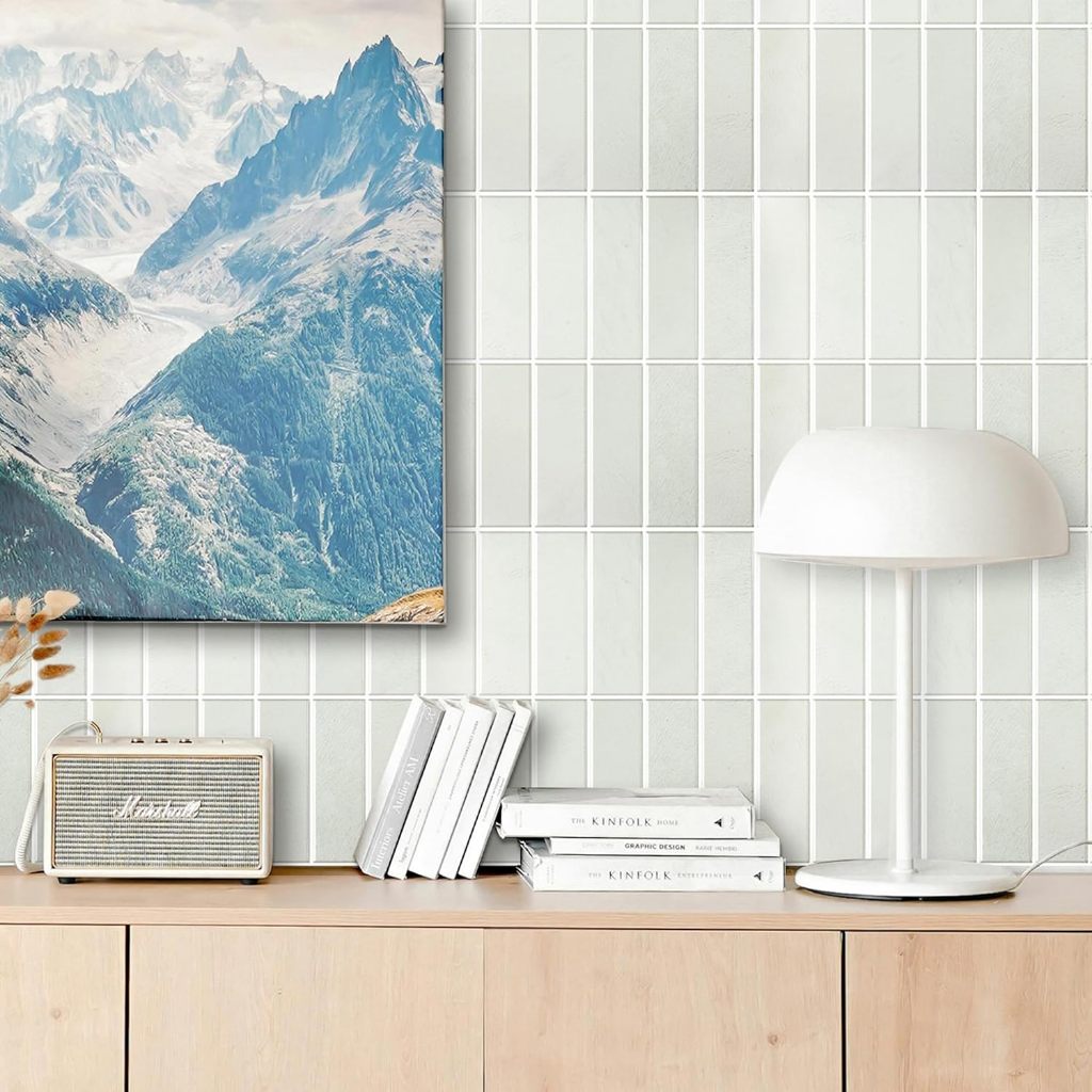 Despegar Y Pegar El Backsplash Wall Tile Sticker Azulejos De Mármol ...