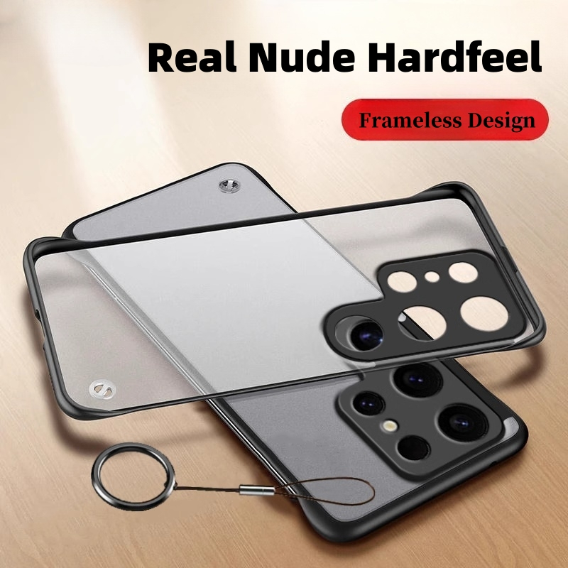 Funda Dura Mate Sin Marco Para Samsung Galaxy S10 Plus S25 Ultra S25 S24 S24 S23 S23 S10 5G Nota ...