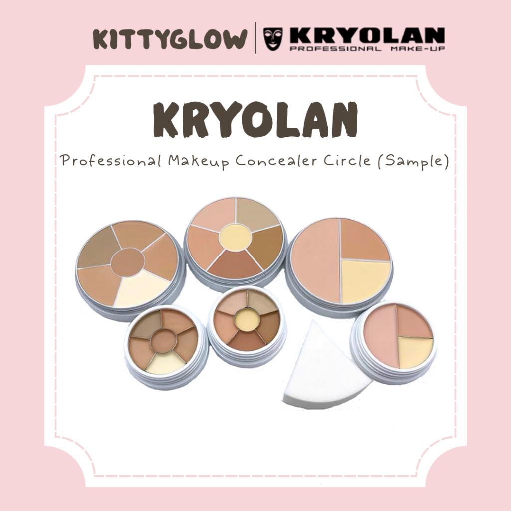 KRYOLAN Círculo Corrector De Maquillaje Profesional (Muestra) | Shopee ...