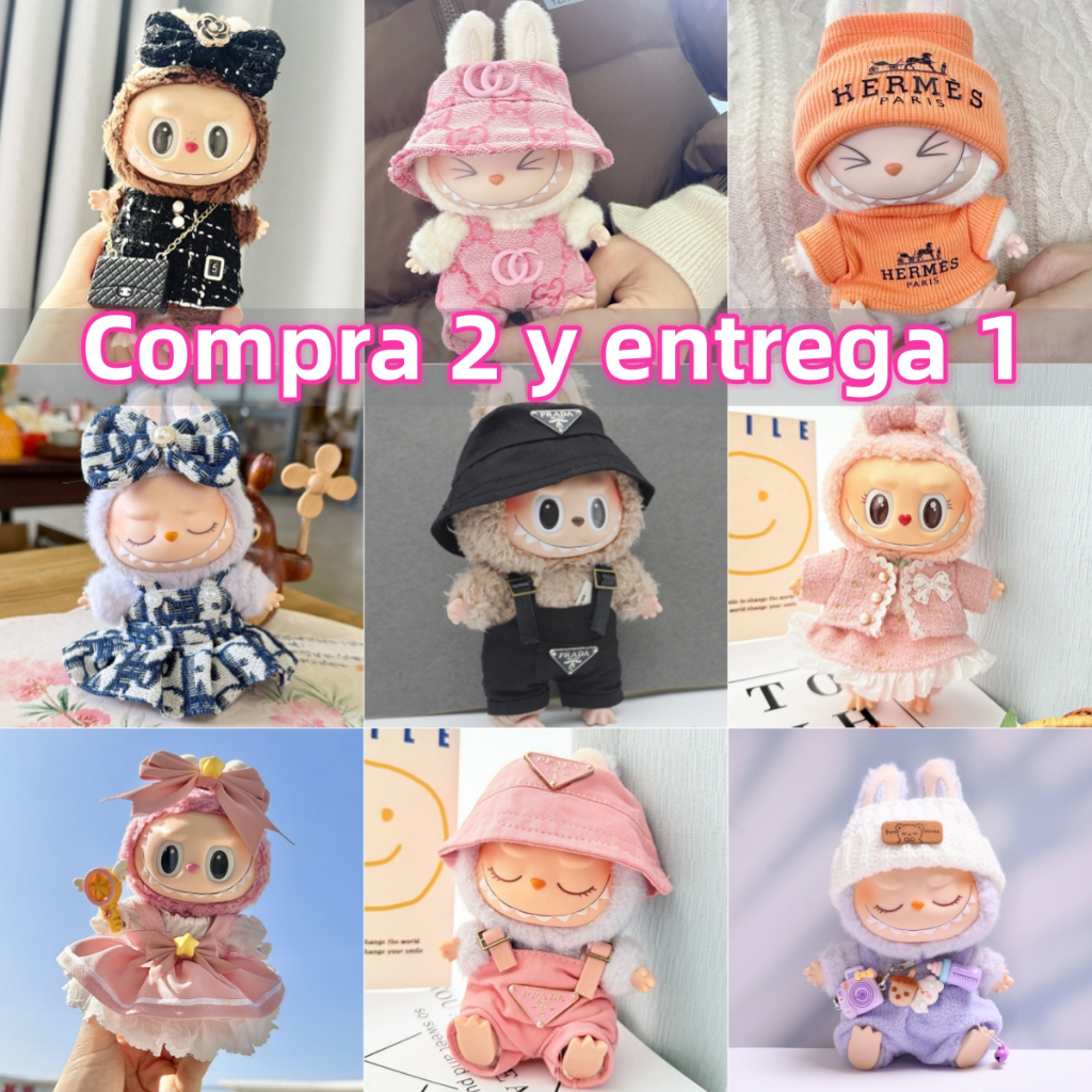labubu Ropa（Solo ropa）labubu clothes labubu v1 ropa sitting labubu ropa ...