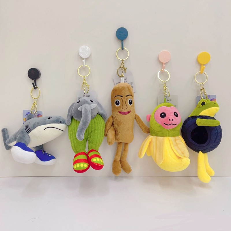 Italiano Brainrot Llavero De Peluche Tung Sahur Muñeca Tralalero ...
