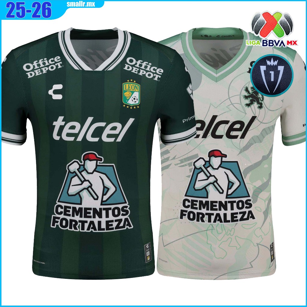 25-26 Club Leon Home I Male Football Jersey - MX 2025-2026 León Home ...