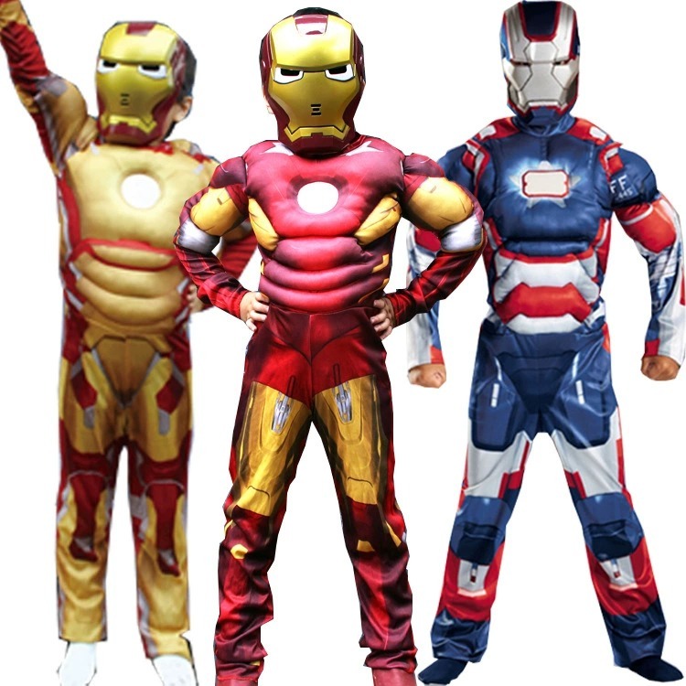 Ironman Y Hulk Guantes De Boxeo Niños Cosplay Disfraz Iron man Con ...