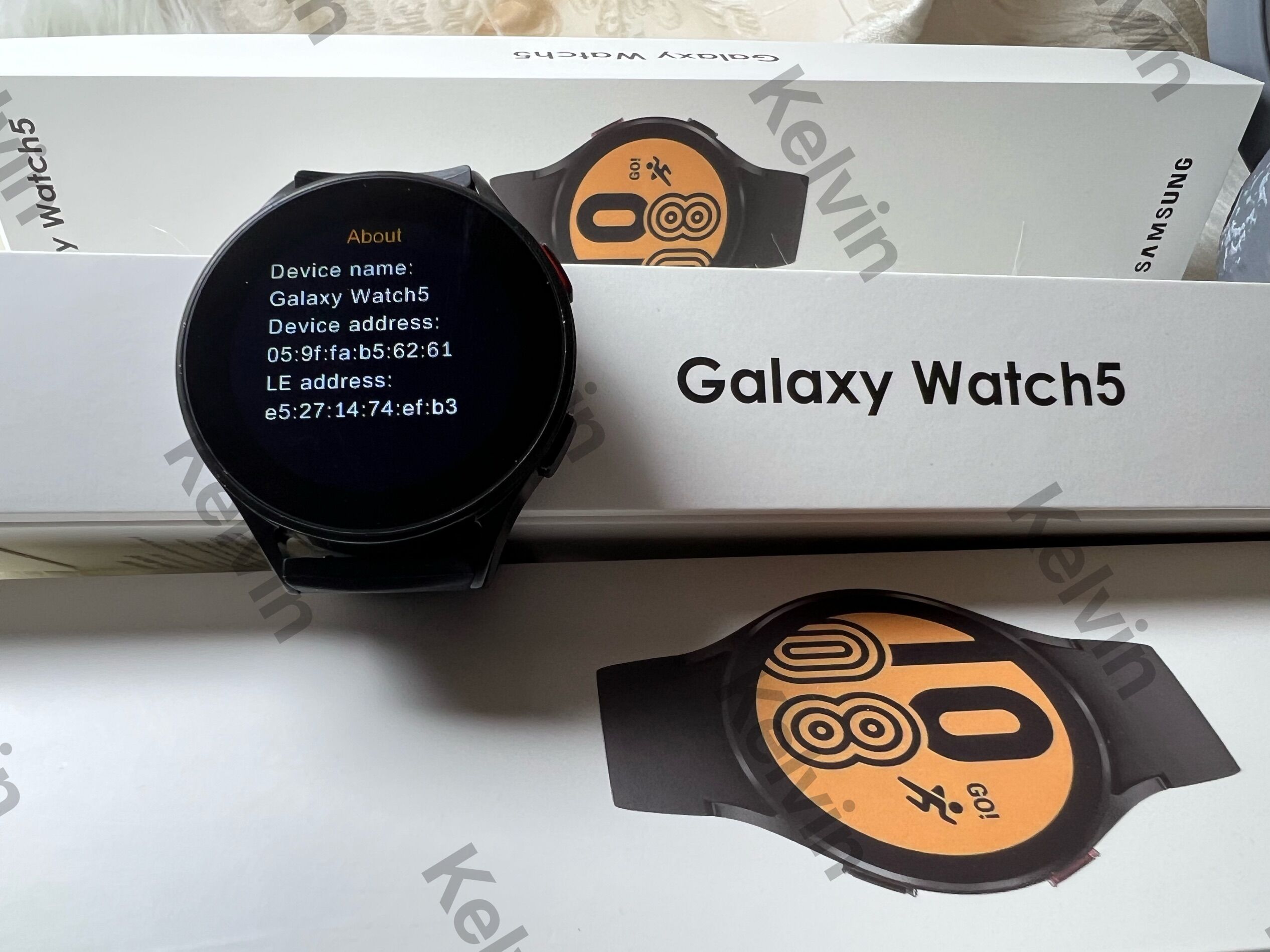 Reloj Inteligente Redondo Samsung Galaxy watch 5 De Aluminio Carga ...