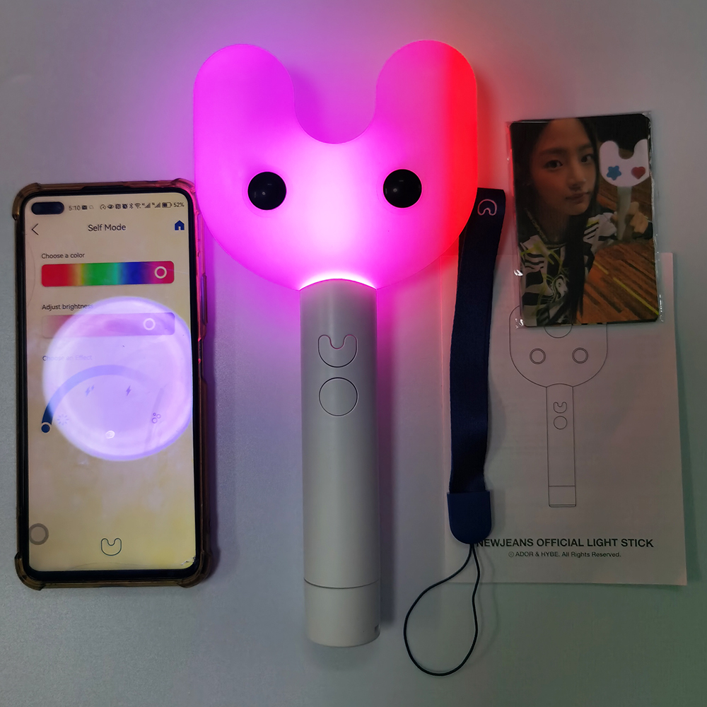 Ready-on-Hand Newjeans lightstick Oficial BINKY BONG Light Stick ...