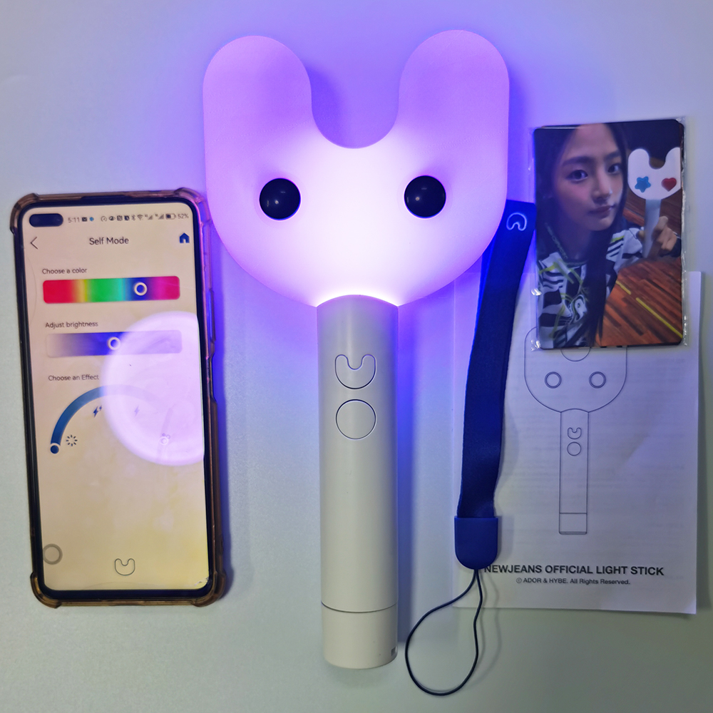 Ready-on-Hand Newjeans lightstick Oficial BINKY BONG Light Stick ...