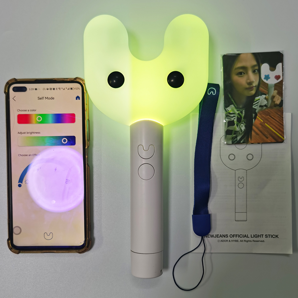 Ready-on-Hand Newjeans lightstick Oficial BINKY BONG Light Stick ...