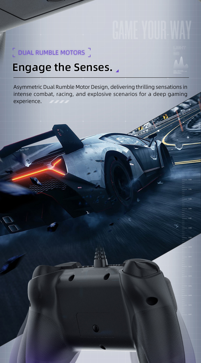 Machenike G3s Controlador Con Cable Xbox Como Diseño Botones Retroiluminados Plug And Play ...