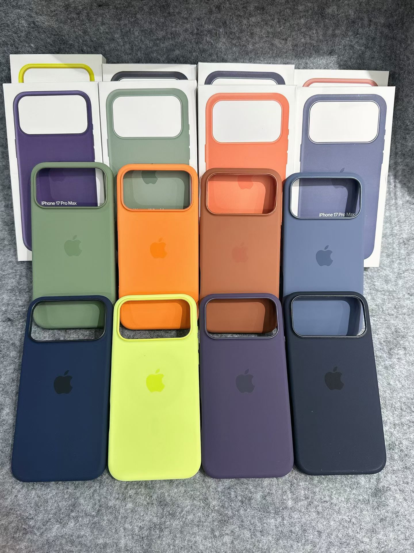 Funda De Silicona Original Para IPhone 17 Pro Max , Control De Cámara ...