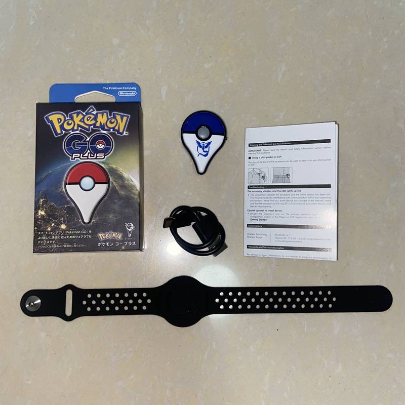 2021 Nueva Pulsera Pokémon Recargable Pokemon Go Plus Automático manual ...
