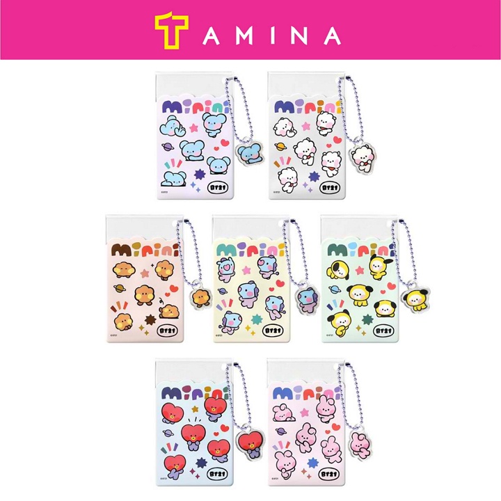 BT21 Clear PhotoCard Holder Minini - BTS | Shopee México