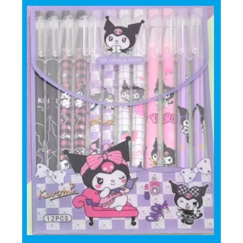 6 Unids/Lote Sanrio Mymelody Kuromi Cinnamoroll Pompom Purin Bolígrafo ... 6 Unids/Lote Sanrio Mymelody Kuromi Cinnamoroll Pompom Purin Bolígrafo ...