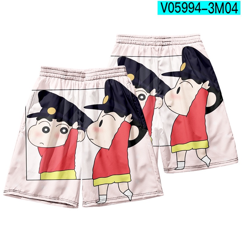 2020 Crayon Shin-Chan Shorts Hombres Mujeres Moda ins Pantalones De ...