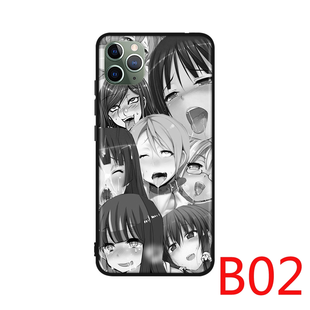 H 1 Ahegao Anime Funda De Silicona Suave Compatible Para Motorola Moto Edge G40 G10 20 G30 E7