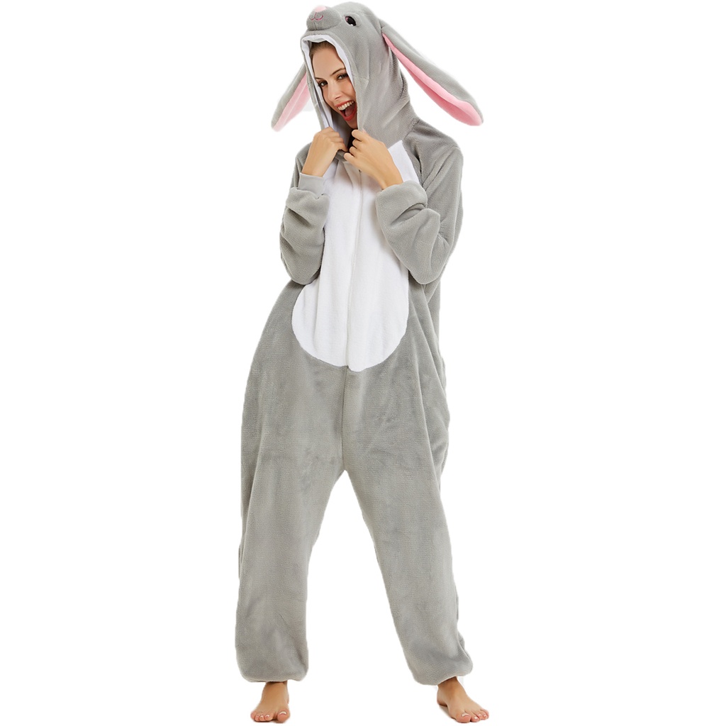 Kigurumi MASHIMARO Pijamas De Conejo Ropa De Dormir Unisex Animal ...