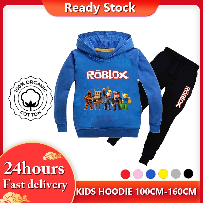 ROBLOX 2 Moda Baju Traje kanak-perempuan Conjunto De Sudaderas Con ...