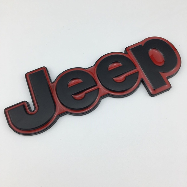 Adecuado Para JEEP Coche Pegatina De Metal Inglés Logotipo De Una Sola ...
