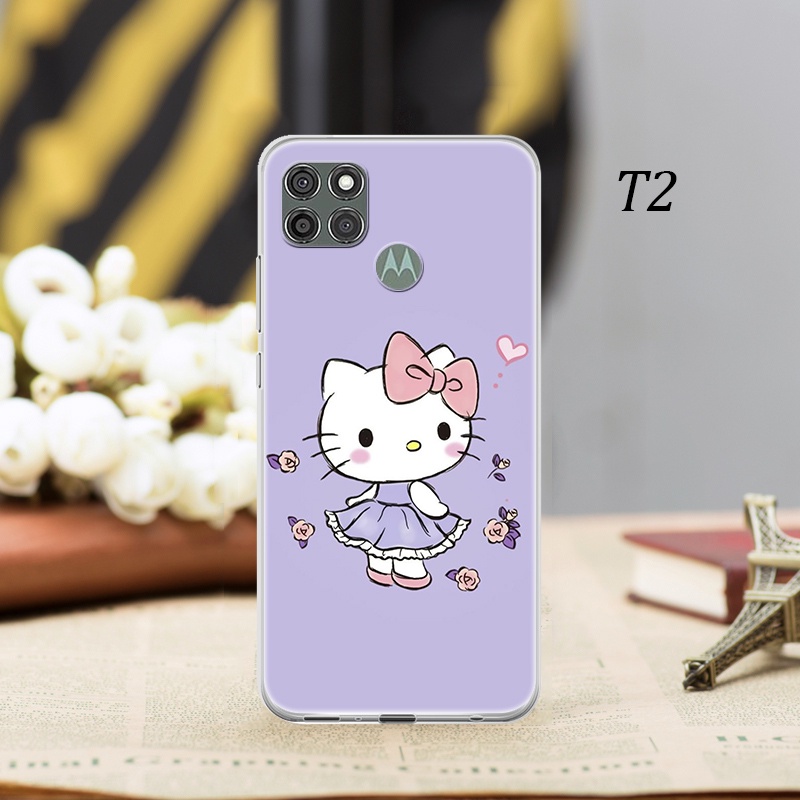 Ac67 Hello Kitty Funda Para Teléfono Motorola Moto G200 G71 G51 G41 G31