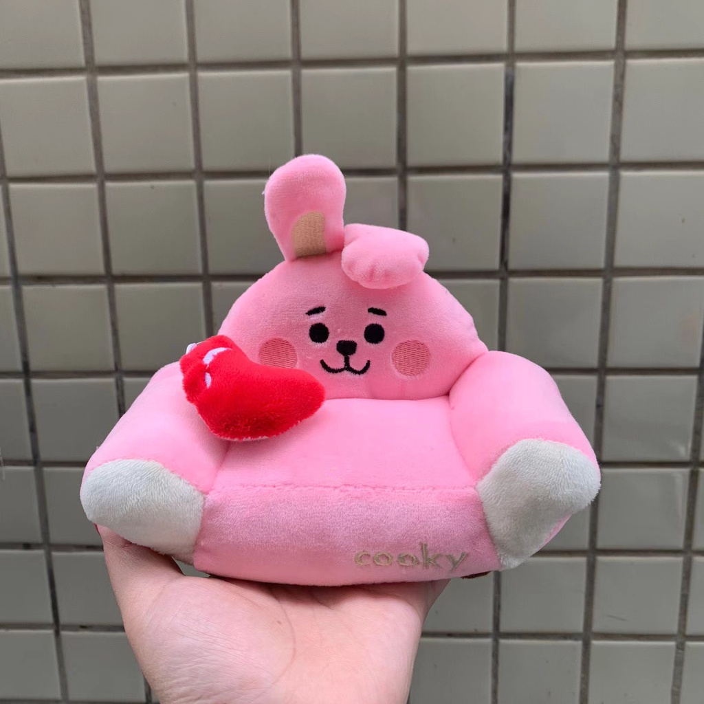 K-Pop BTS Bangtan Boys bt21 Dibujos Animados Nueva Llegada Mini Sofá ...