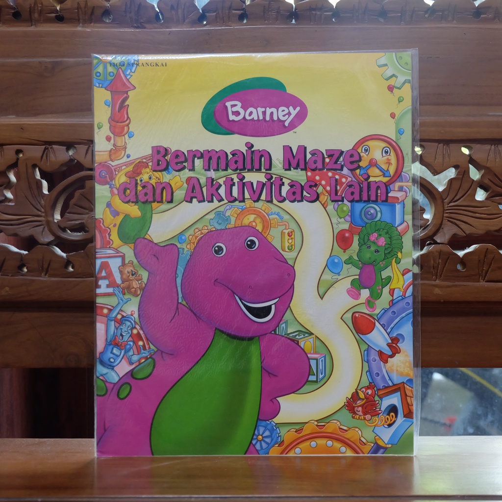 Actividades De Barney-Libro De Jugando Laberinto Y Otras | Shopee México