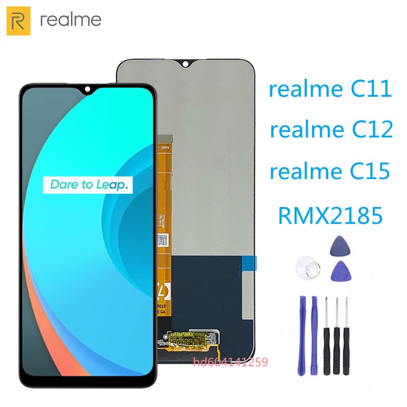 [LCD real] Para oppo Realme C11/C12 C15 Conjunto De Pantalla Táctil ...
