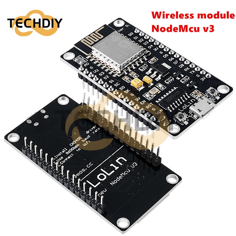 Esp8266 Con Antena Pcb Puerto Usb Esp 12f Ch340 Módulo Inalámbrico Nodemcu V3 Lua Wifi Placa De 